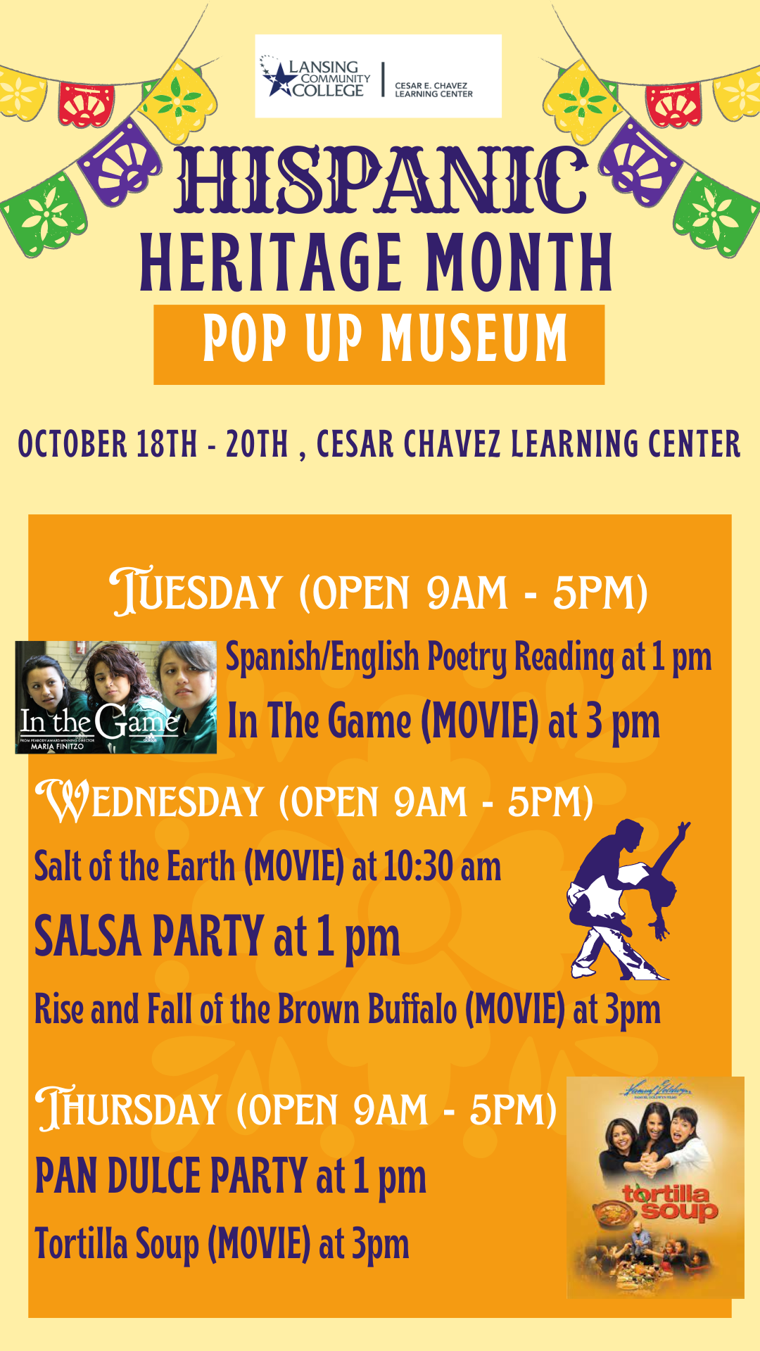 LCC Cesar Chavez Learning Center to Highlight Hispanic Heritage ...